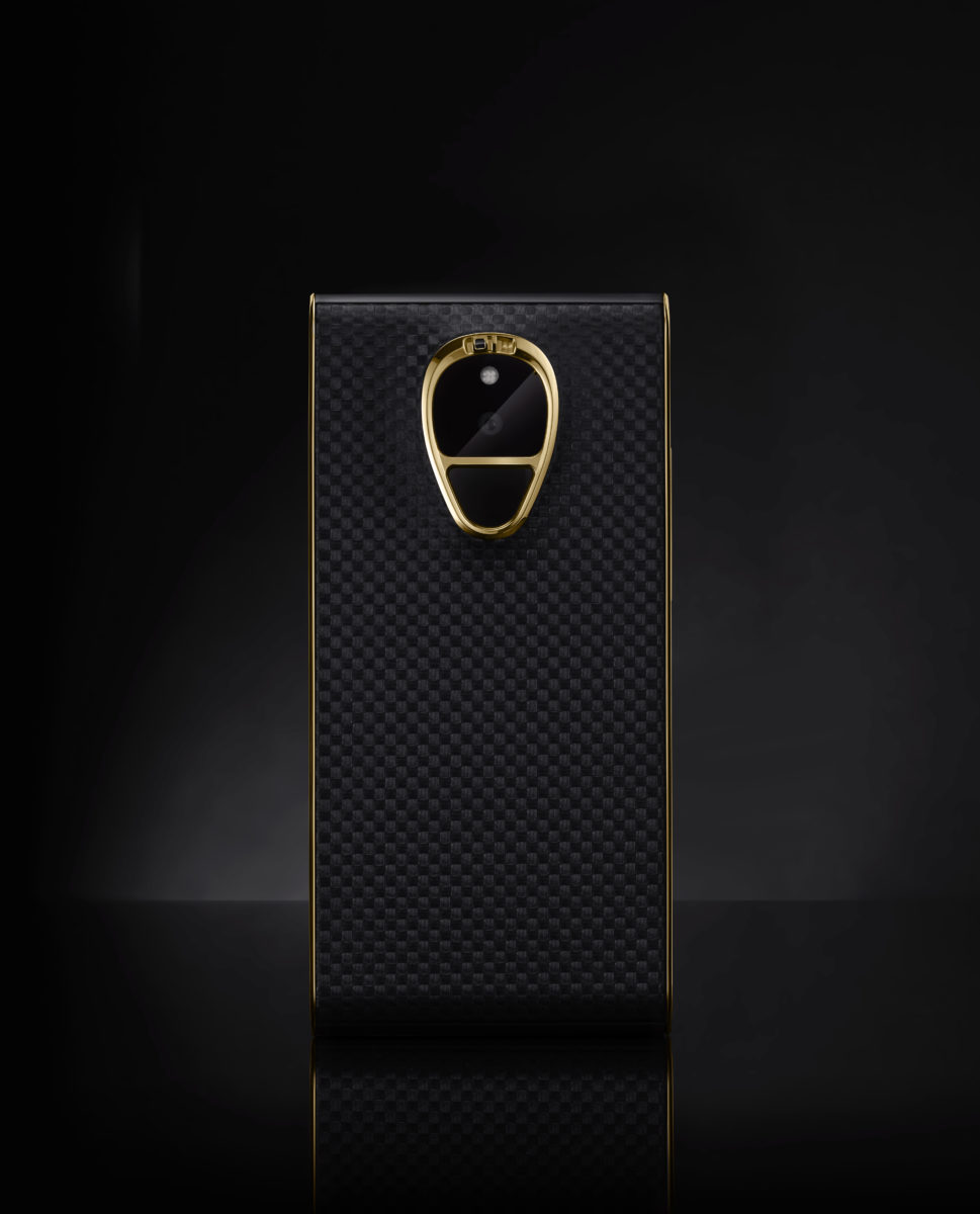 SOLARIN Fire Black Carbon Yellow Gold - Belleza Services